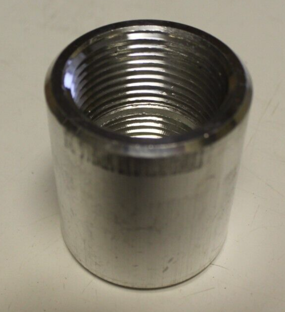 3/4" Aluminum Threaded coupling sch40 6061 | eBay