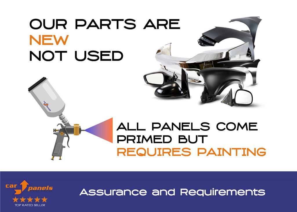 FIAT 500 REAR BUMPER 2015 - 2021 NO SENSORS OE INSURANCE APPROVED ...