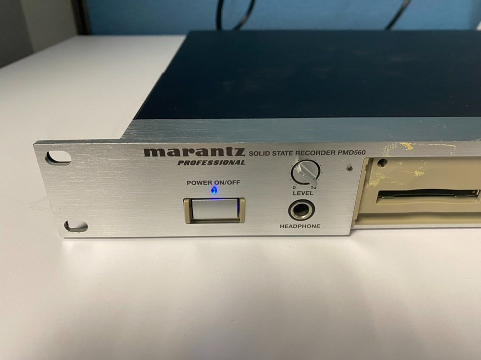 MARANTZ PMD560 SOLID STATE PROFESSIONAL COMPACT FLASH RECORDER PLAYER ...