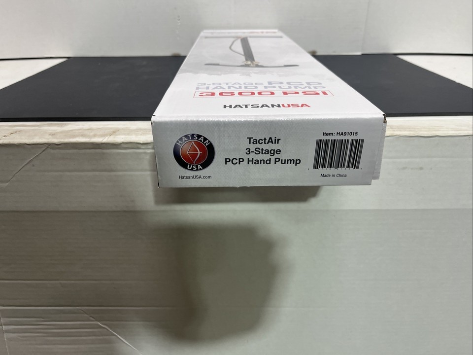 Hatsan TactAir 3-Stage PCP Hand Pump For Air Rifles - HA91015 | eBay