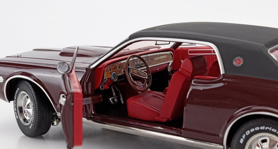 Sun-Star 1/18 Mercury Cougar XR7G Coupe 1968 Cherry Red 01574 | eBay