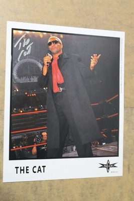 Ernest “The Cat” Miller Signed 8x10 Photo – WCW WWE Autograph | eBay