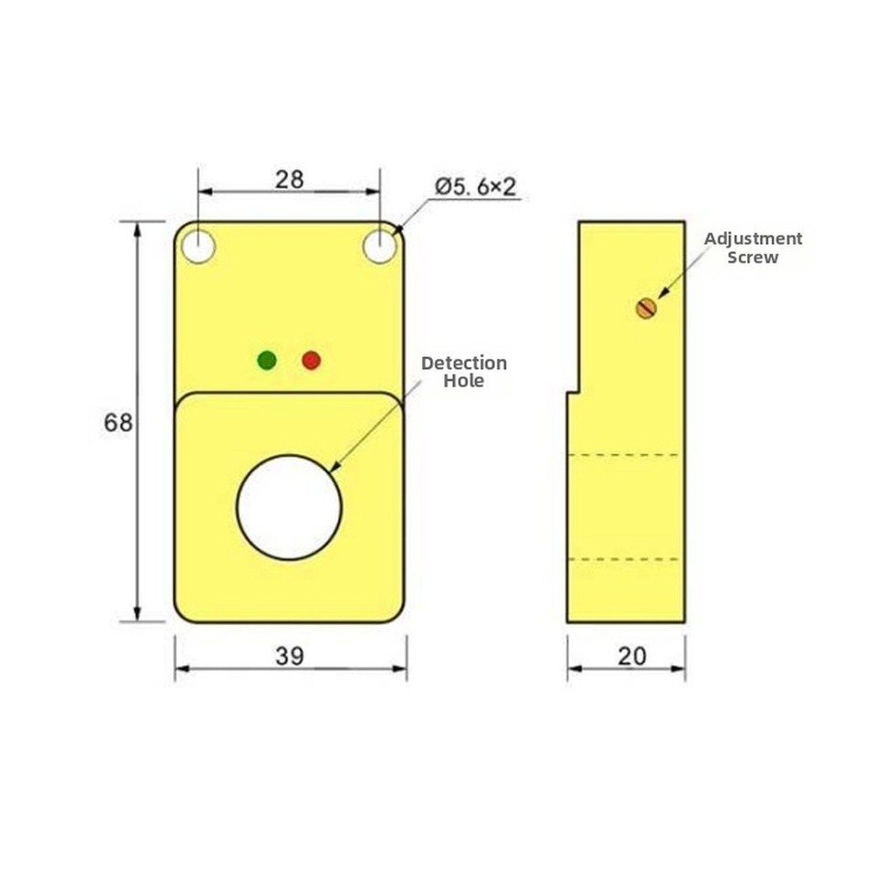 High Speed Proximity Switch Sensor for Metal Detection with IP67 Degree ...