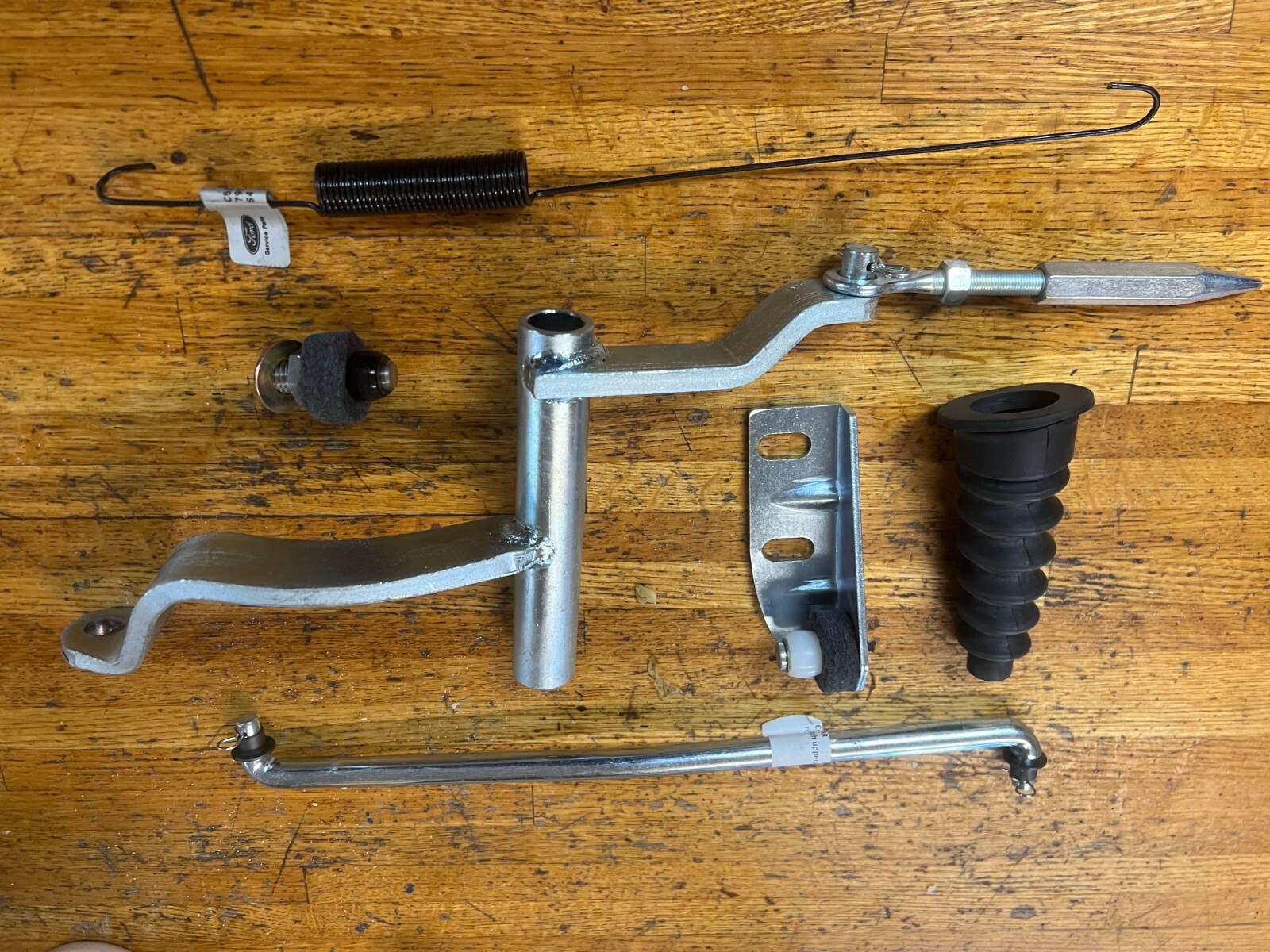 1966 Ford Mustang 289 Clutch Linkage Kit With Z-Bar Brackets Rods ...