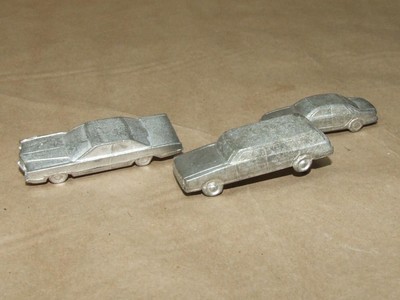 3 Vintage Solid Lead Molded Cars From the 1970s | eBay