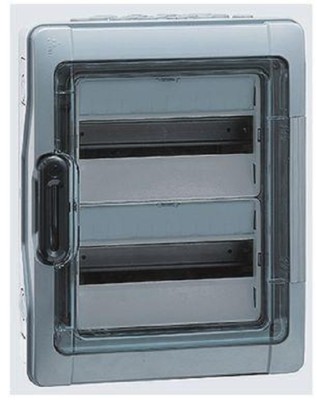 Legrand WEATHERPROOF DISTRIBUTION BOX LEG601982 24-Poles, Polycarbonate ...
