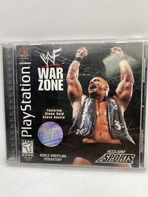 WWF Warzone - (Sony Playstation 1, PS1, 1998) Complete Tested ...