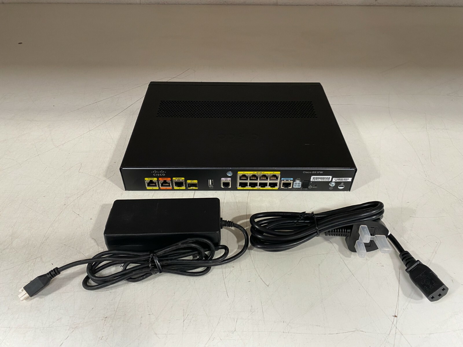 CISCO C891FW-E-K9 & PSU & POWER LEAD 45 DAY WARRANTY C 891FW E K9 ...