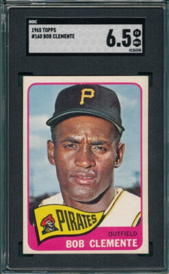 1965 Topps #160 Bob Clemente Pittsburgh Pirates SGC 6.5 EXMT+ | eBay