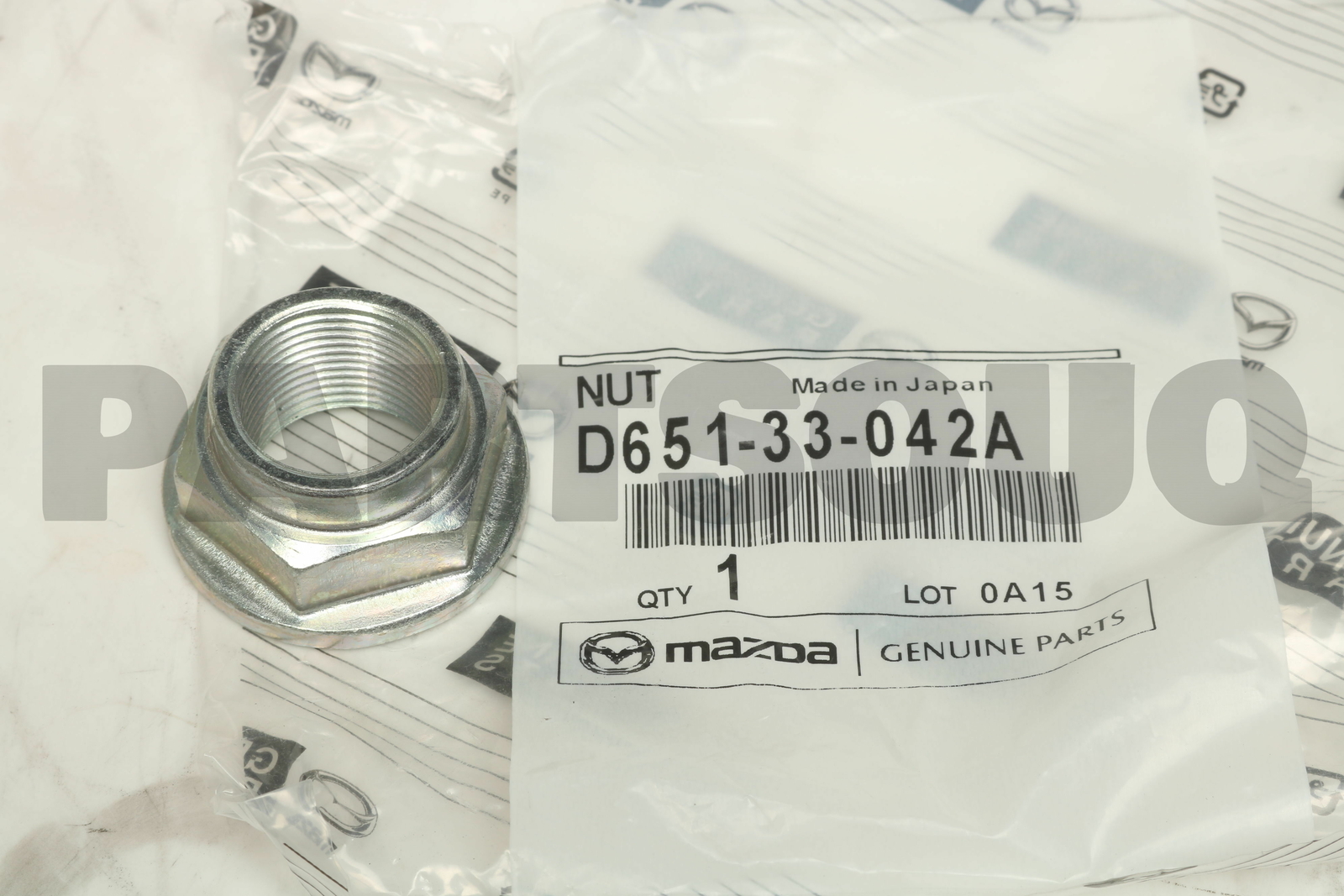 D65133042A Genuine Mazda NUT D651-33-042A | eBay
