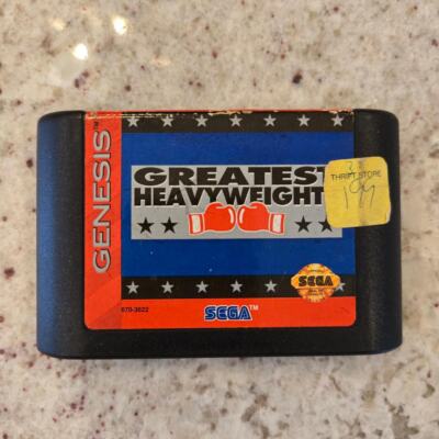 Greatest Heavyweights Sega Genesis Cart Only! 10086012286| eBay
