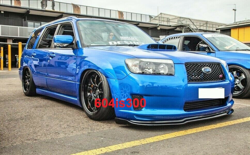 2005-2008 Subaru Forester SG9 STI JDM Front Bumper Lip | Stage21 ...