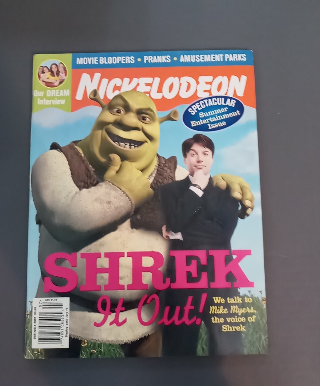Nickelodeon Magazine June/July 2001 Shrek It Out! | eBay
