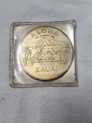 Kauai The Garden Isle Prince Kuhio Aloha Hawaii Dollar Coin Medal | eBay