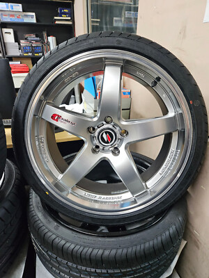20x8.5 LENSO D1R WHEELS AND TYRES 5X120 TO SUIT COMMODORE 3 SERIES BMW ...