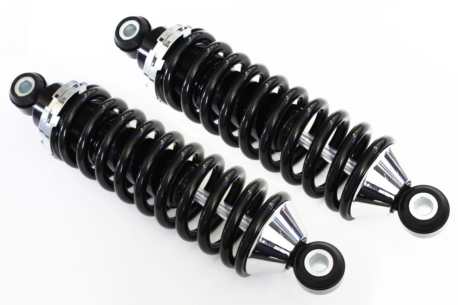 Universal 12" Chrome Coil Over Shocks Adjustable 220lb Street Rod | eBay