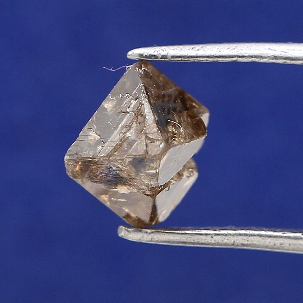 Earthmine Diamond 1.84tcw Brown Sparkling Natural Octahedron Shape For Necklace | eBay