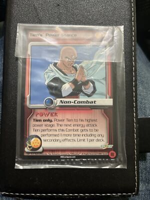DBZ Dragon Ball Z Tien's Power Stance IR25 CCG Limited Irwin Toy Promo ...