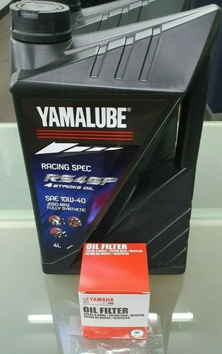 Yamaha YZF-R1 2015+ Service Kit Oil Filter 5GH-13440 Yamalube RSGP ...