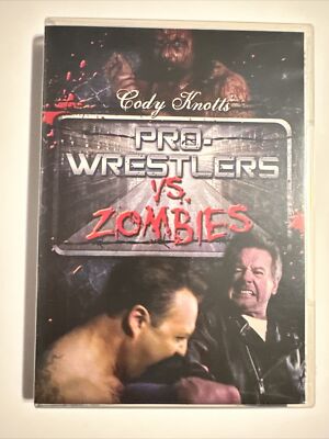 Pro Wrestlers vs Zombies DVD Rowdy Roddy Piper Cody Knotts Kurt Angle ...