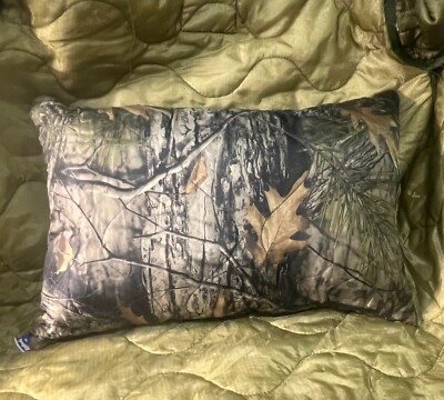 Hunting Woodland Forest Camo Poncho Liner Bivy Pillow Camping Hiking ...