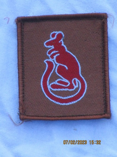 7th Armoured Brigade, Desert Rats, hook and loop fastener, TRF, Patch ...