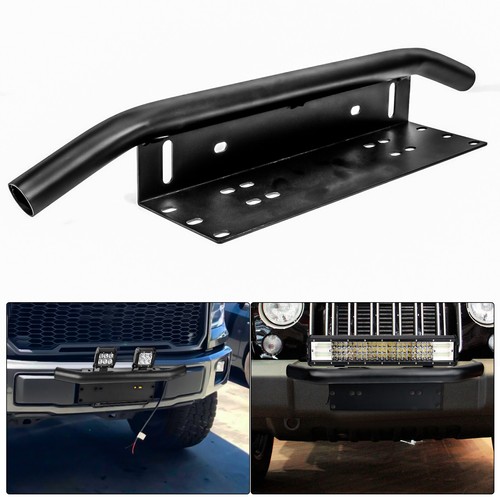 23" Number Plate Bull bar Frame For Driving Light Bar Mount Mounting ...
