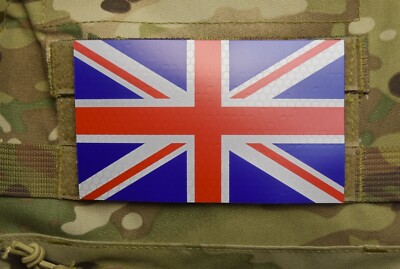 Large SOLAS Reflective UK Union Flag Full Color UKSF SAS SBS SFSG Union ...