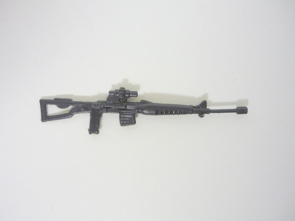 GI Joe Cobra Enemy Sniper Rifle Gun Vintage Figure Accessory Part 1982 ...