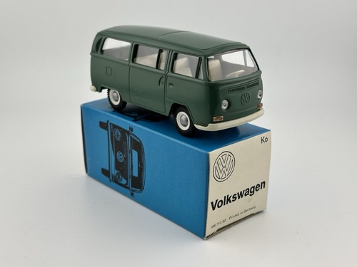 Wiking Volkswagen VW Bus Van Green Dealer Promotional Car Model 1:40 NOS NEW | eBay