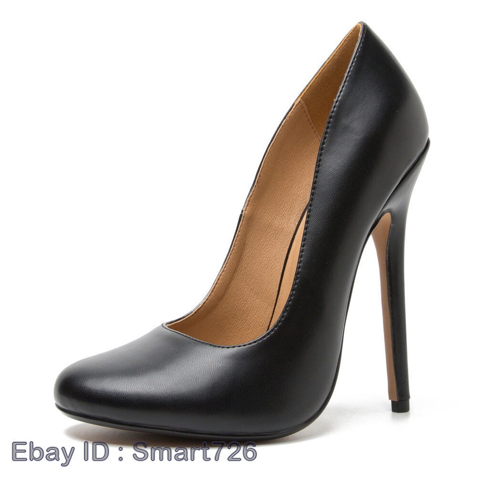 New 15CM Slim High Heels for Men/women Round Toe High Heels Oversized ...
