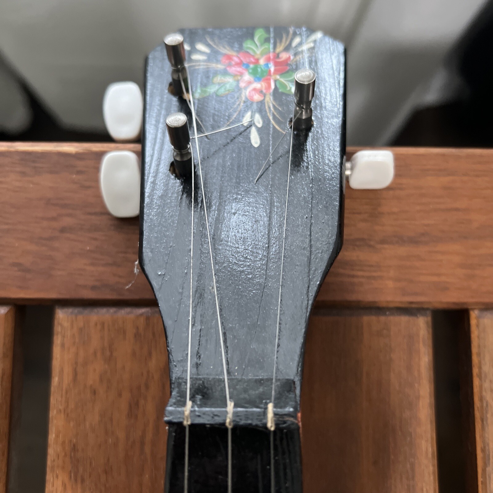 RUSSIAN FOLK ART BLALAIKA 3 STRING INSTRUMENT TRINKET | eBay