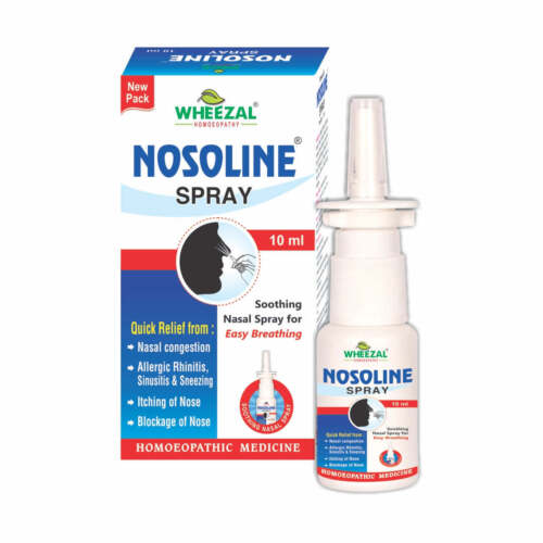 Wheezal Nosoline Nasal Spray Homeopathic Remedy 10ml | eBay