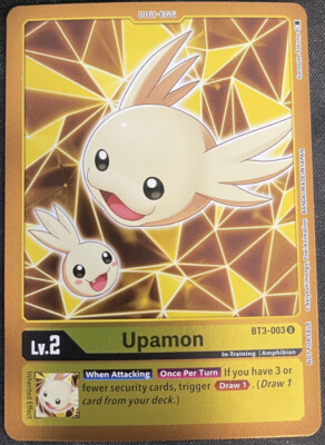 Digimon Card Game - Upamon - BT3-003 (Event Pack 2) | eBay