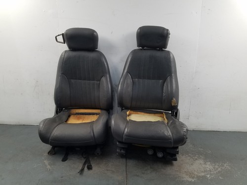 1998 Pontiac Trans Am Gray Leather Front Seat Set - ** #2430 J5 | eBay