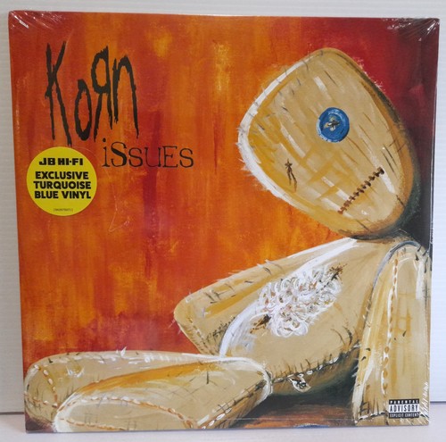 KORN - ISSUES - 2 LP SET - AUSTRALIAN BLUE VINYL | eBay Australia