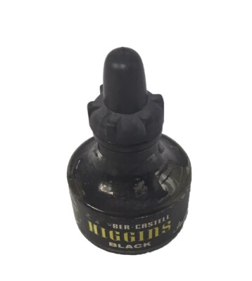 VTG Empty Higgins American Indiana Ink Bottle | eBay