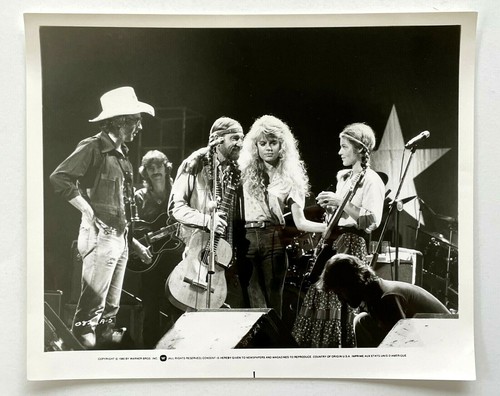 1980 Honeysuckle Rose Willie Nelson Press Vintage Movie Photo Dyan ...