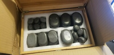 Sivan 36 piece hot stone set with box - New in box | eBay