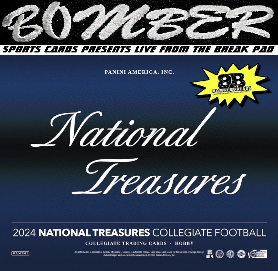 Houston Texans 2024 Panini National Treasures Collegiate Football 2-Box ...