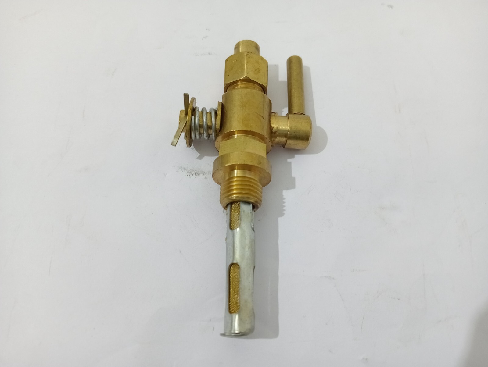 Norton Triumph BSA Fuel Petrol Gas Tank Tap Petcock 1/4'' Brass | Fit For | Universal Fitment ...