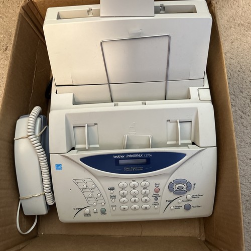 Brother IntelliFAX 1270e Fax Phone & Copier Tested & Working ...