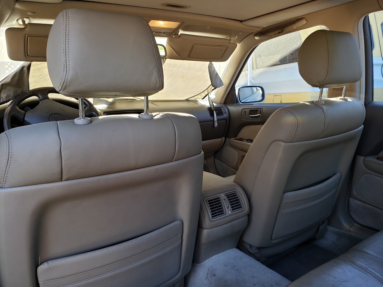 Lexus LS400 (1995-2000) Leather Replacement Seat Covers with Center ...