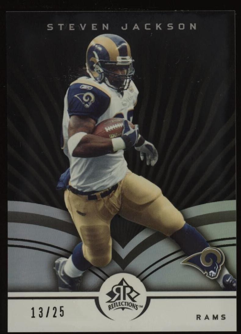 2005 Upper Deck Reflections - Steven Jackson #89 Black /25 for sale ...