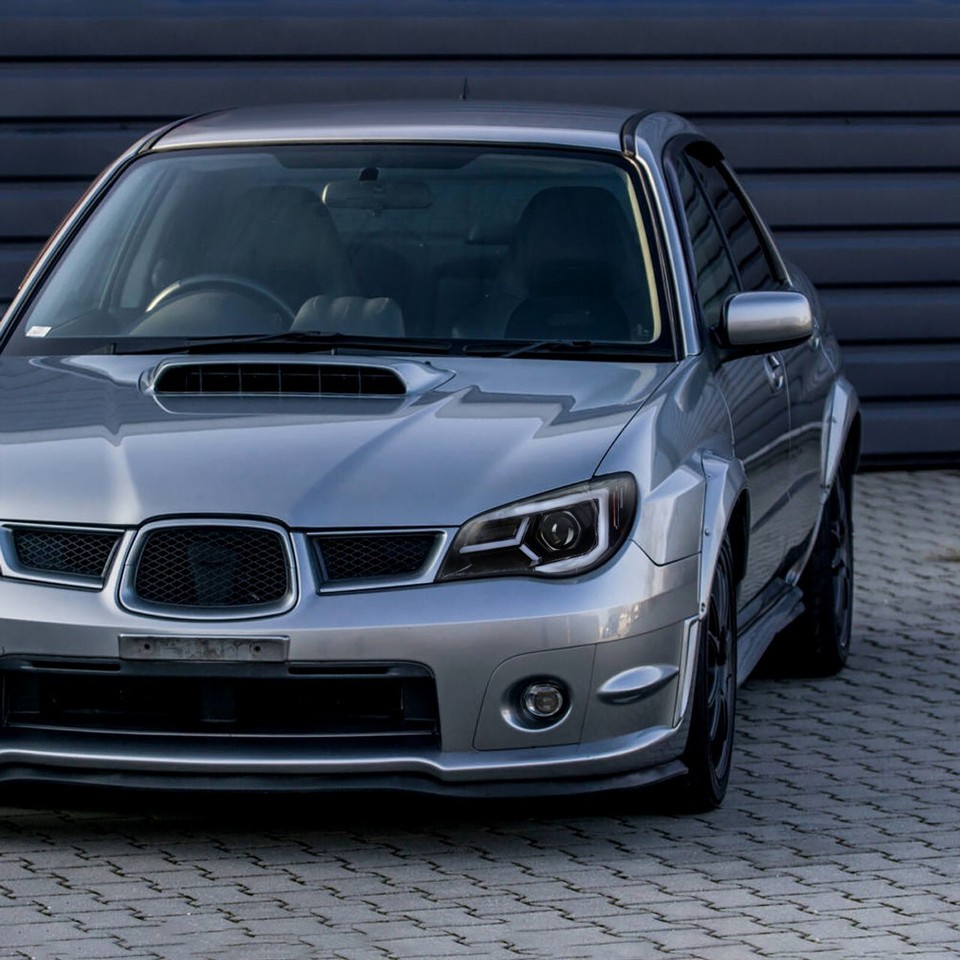 Fits 06-07 Subaru Impreza WRX STI Projector Headlights w/LED C ...