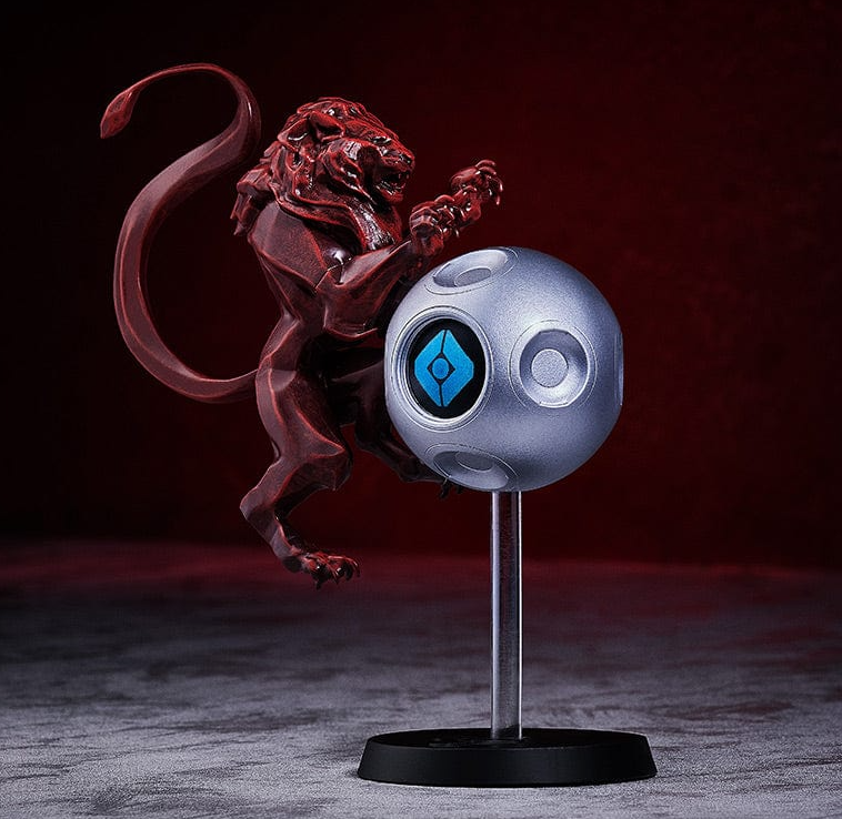Destiny 2 Rival Titan Ghost Statue Figure Roaring Red Lion Shell ...