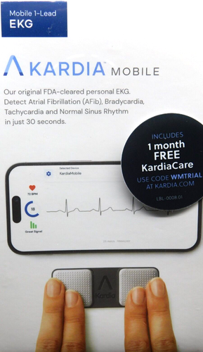 KardiaMobile Personal EKG Device and Heart Monitor Single-Lead Free ...