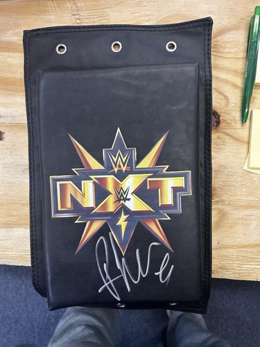 Rhea Ripley Custom Wwe Nxt Turnbuckle Pad With JSA Certification ...