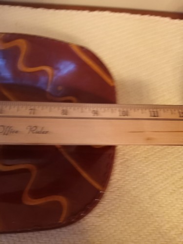 Lester Breininger Robertsonia Redware Pottery Dish 1977 Signed Folk Art ...