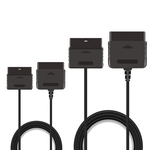 2Pack 6Ft Controller Extension Cable for PS2, 1.8m Controller Extension ...